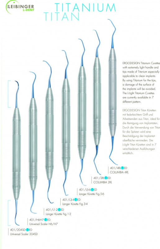 Titanium Scalers - Ergodesign